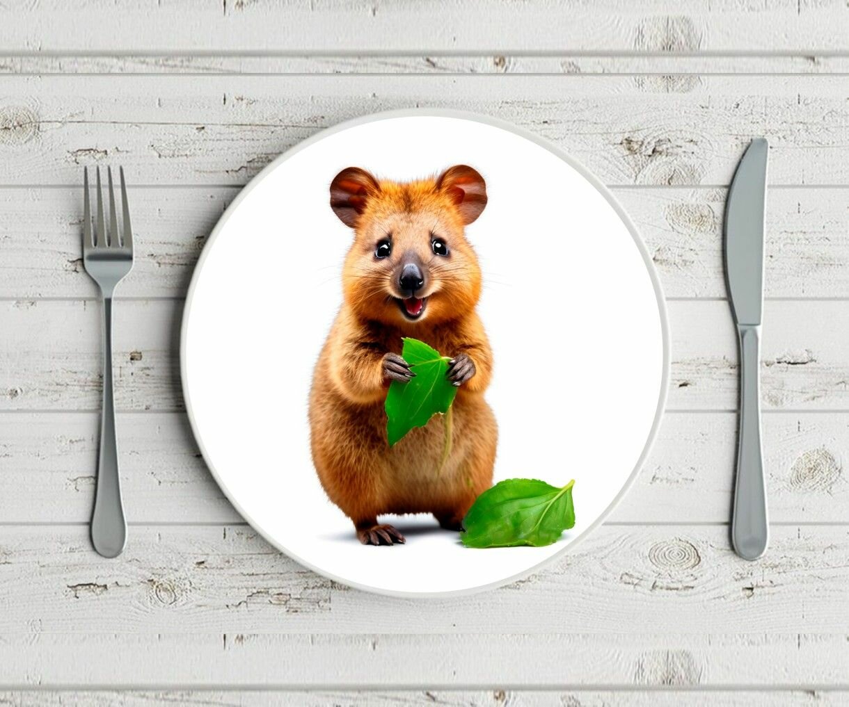 Тарелка GOODbrelok Квокка, Quokka