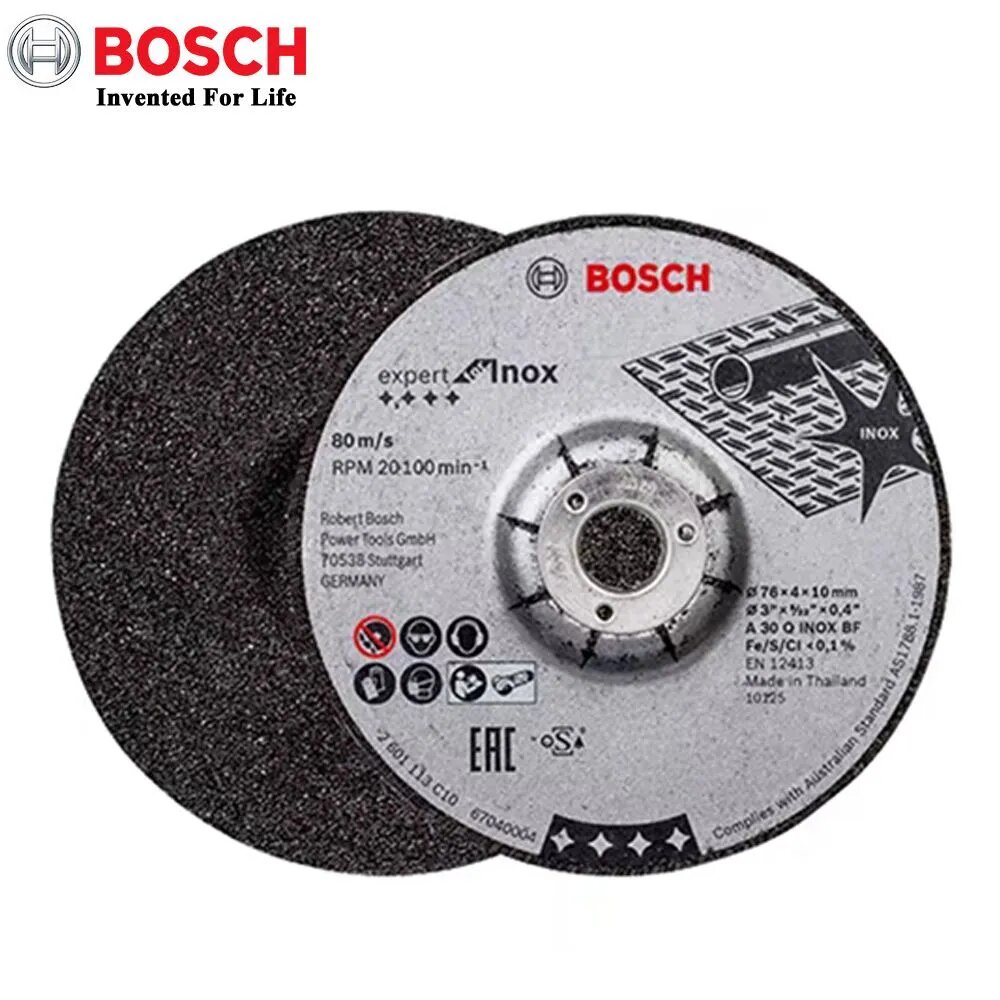 Bosch Круг шлифовальный 76 x 4 x 10