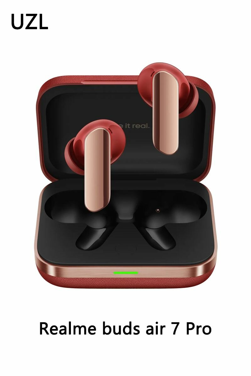 Realme Наушники беспроводные с микрофоном realme Buds Air 7 Pro, красный
