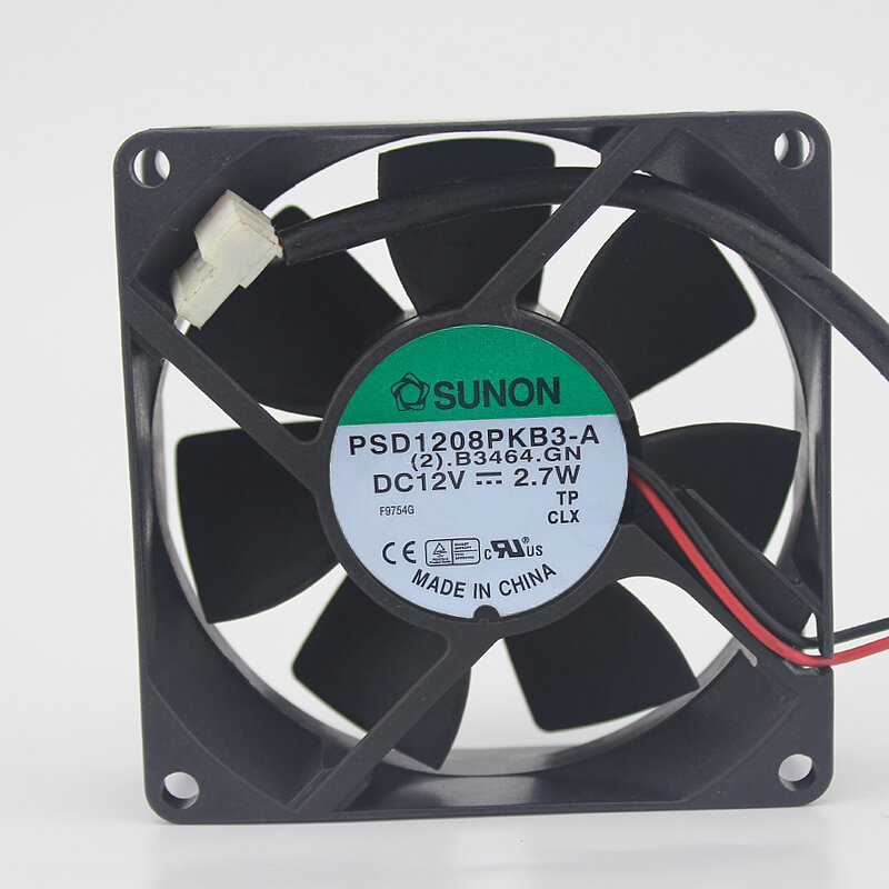 SUNON PSD18PKB3-A 12V 2.7W 8CM double ball Вентилятор охлаждения