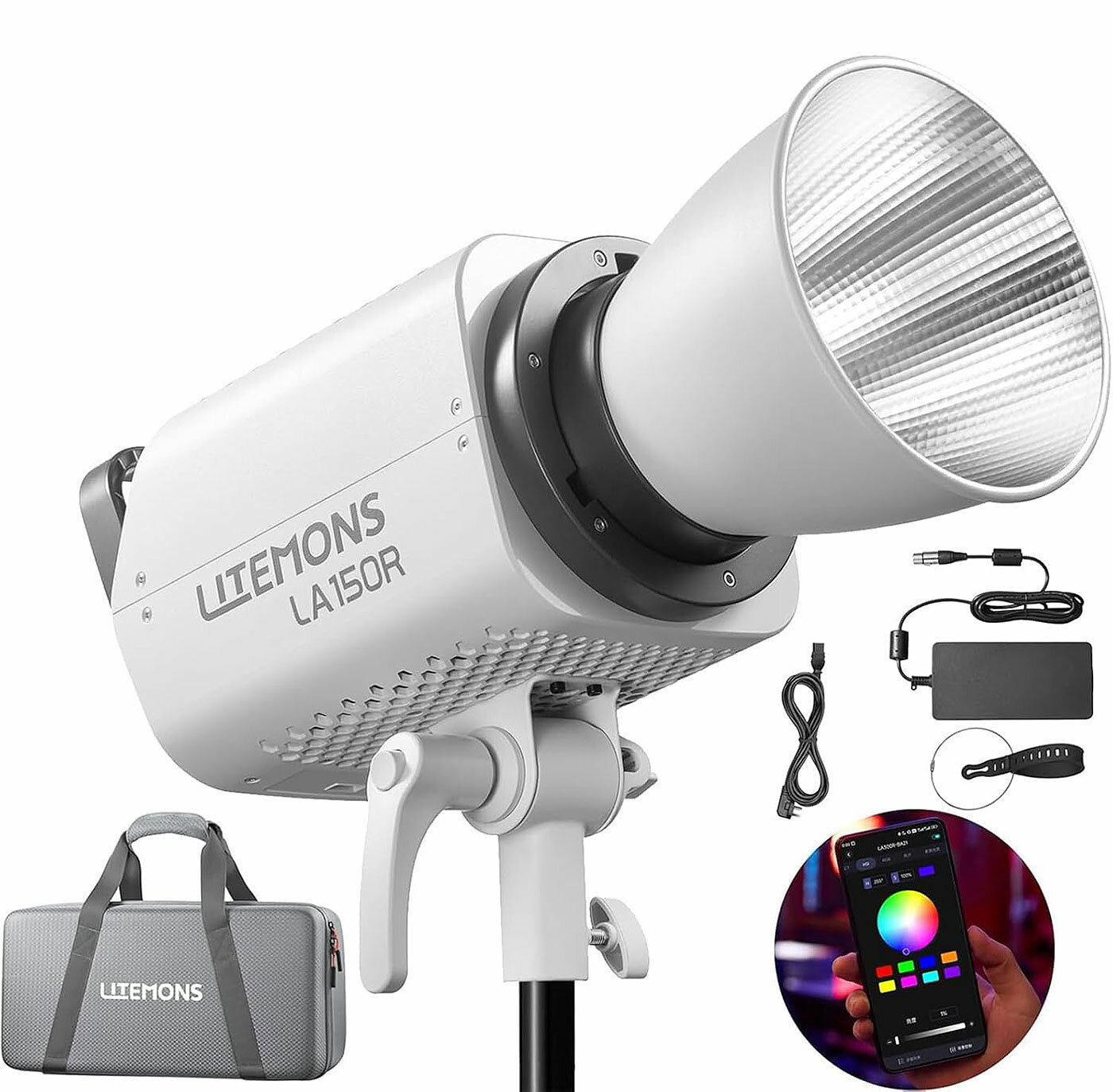 Комплект светодиодных осветителей Godox LITEMONS LA150R K1,165Вт