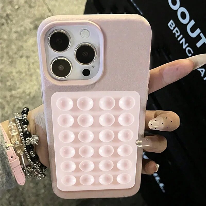 Розовый чехол-поп ит для iPhone 16E