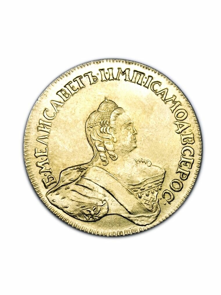1 копейка 1755 год монеты с изображением Елизаветы сувенирная копия в бронзе монеты, нумизматика, деньги для коллекции