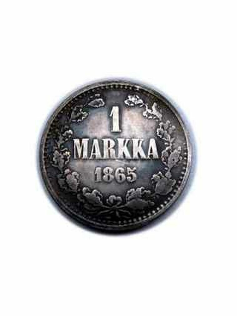 1 марка 1865 года, сувенирная копия монеты, нумизматика, деньги для коллекции