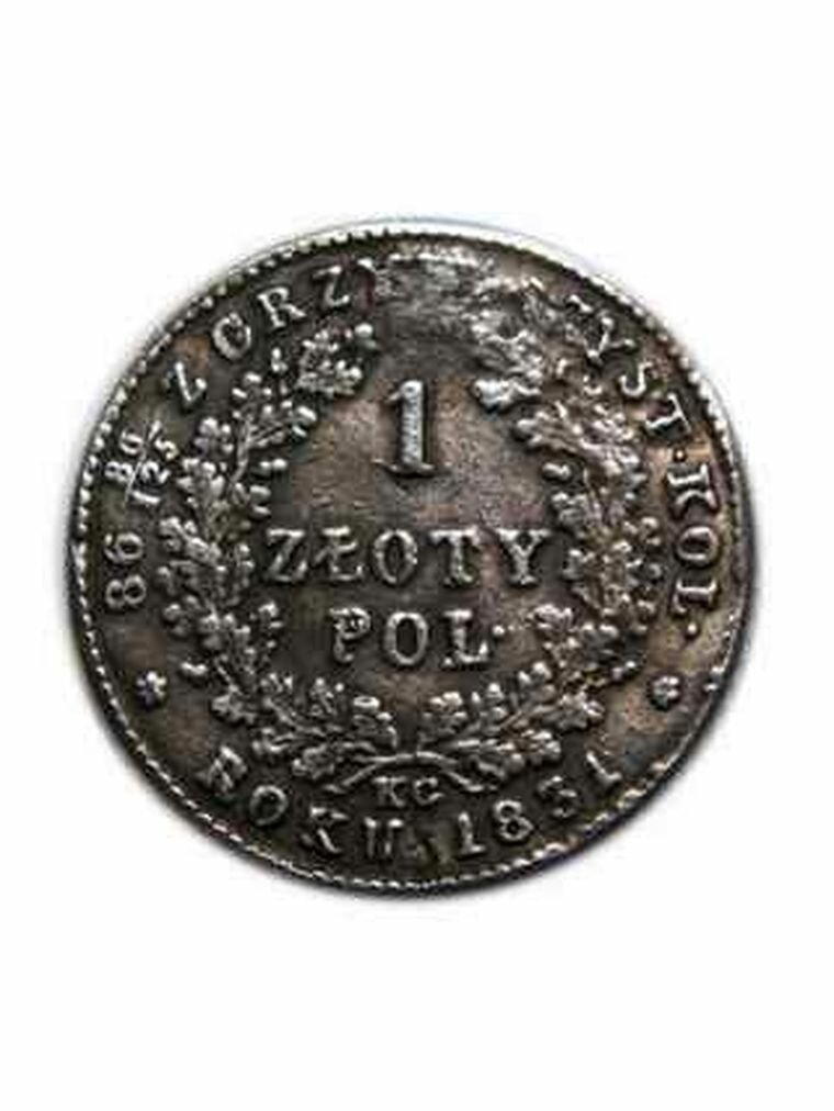 1 злотый 1831 Русско-Польская монета, сувенирная копия монеты, нумизматика, деньги для коллекции