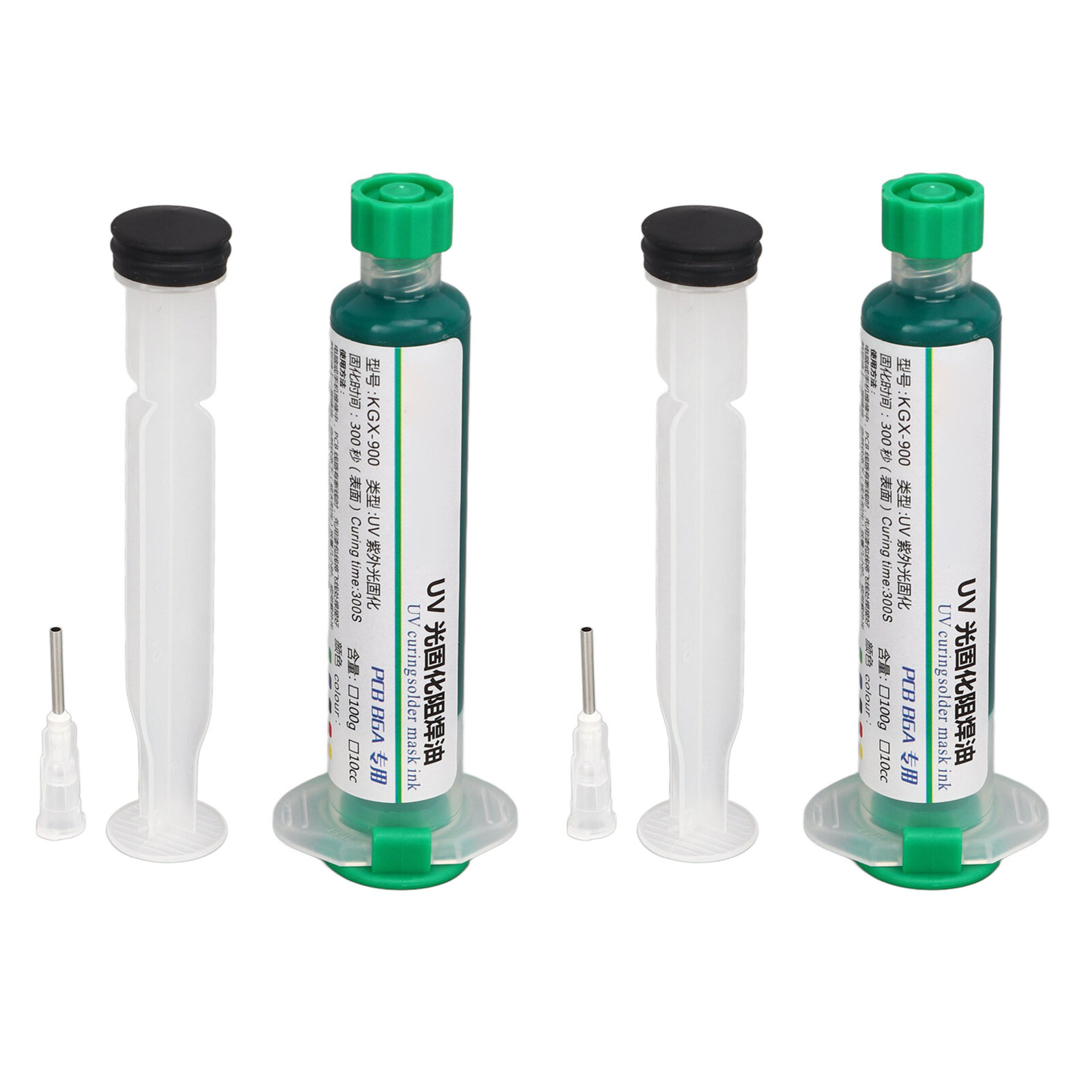 2 шт. защитной пасты для печатных плат BGA, УФ-отверждаемая паяльная маска для компьютеров и мобильных телефонов.