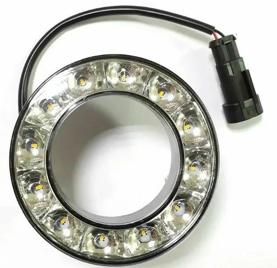 Светодиодный фонарь габаритный передний для автобусов ПАЗ, ЛиАЗ, Волгабас 12В/24В. Автоэлектроконтакт. Артикул 783731 - 1 шт.