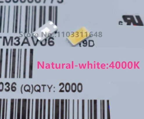 Светодиод SMD 5630/5730 Natural-white 4000K, 2000 шт.