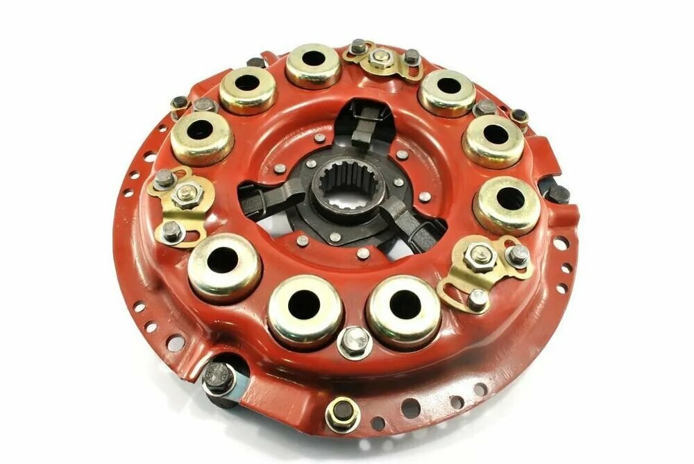 85-1601090-В Корзина сцепления МТЗ-1221, 2022, 1522, 1523 (9 пружин, 9 заклепок на ступице, 3 пятака) оригинальная запчасть бзтдиа