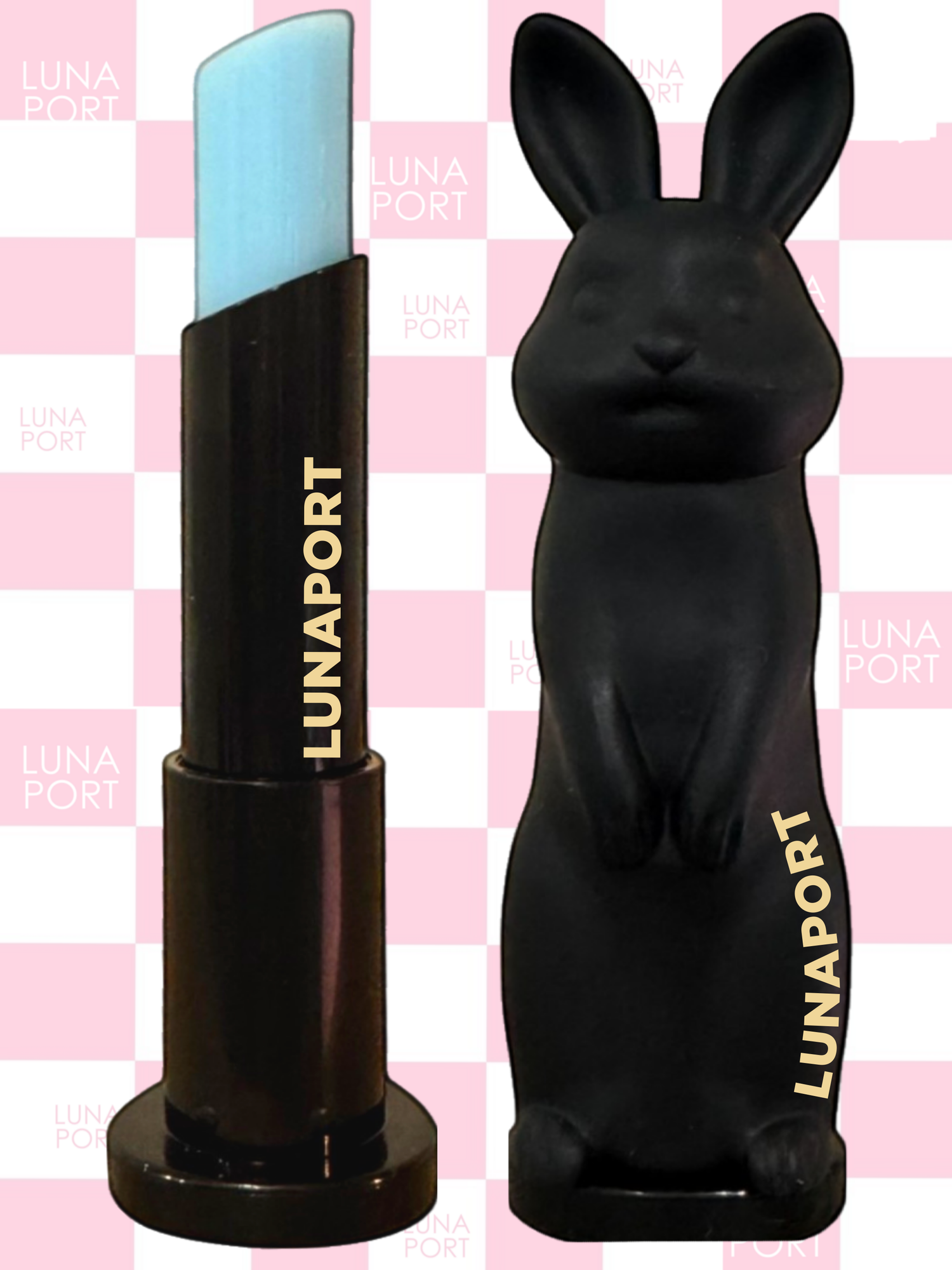 Бальзам для губ Lunaport Черный Кролик, питание и увлажнение губ