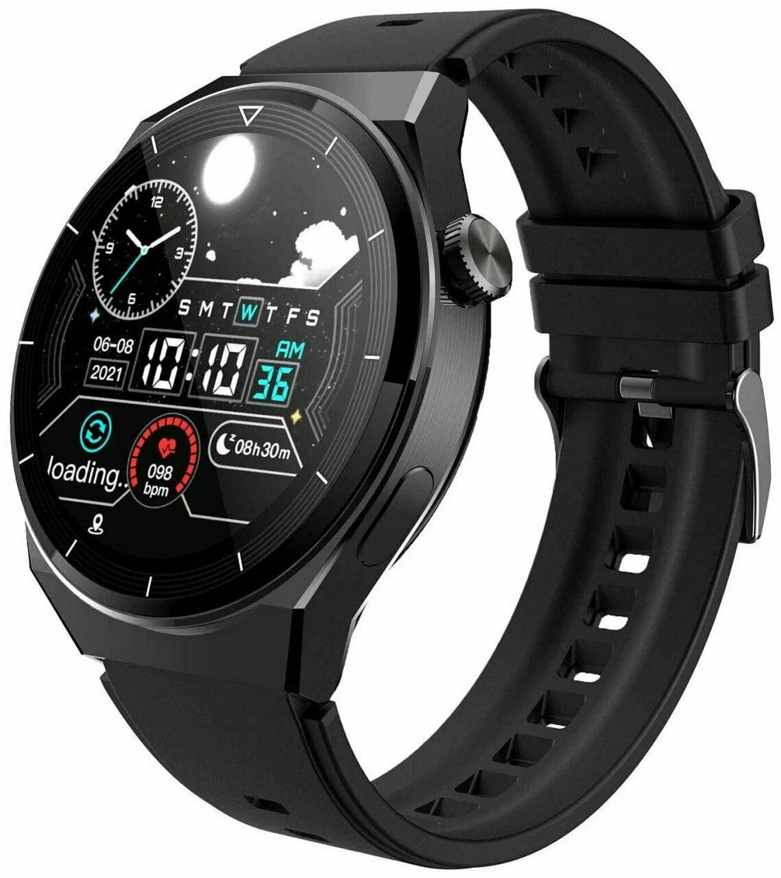 AV-Retail / Умные часы Smart Watch X5 Pro + NFC черные / Электронные сенсорные часы / Наручные часы мужские
