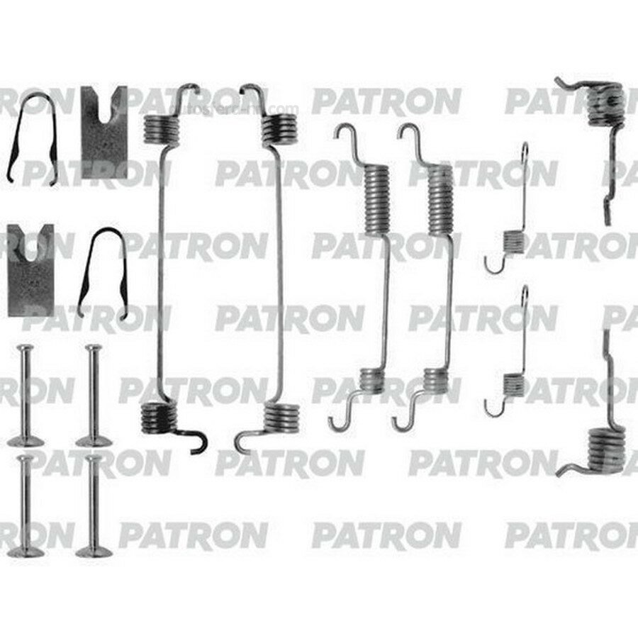 PATRON PSRK0079 Комплект монтажный тормозных колодок барабанных HONDA: CIVIC V AERODECK 98-01, CIVIC V FAST