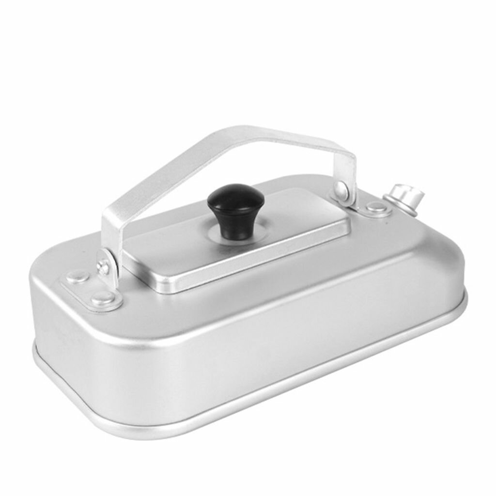 Портативный алюминиевый походный чайник с ручкой для кипячения воды на открытом воздухе пеших прогулок, кемпинга и альпинизма