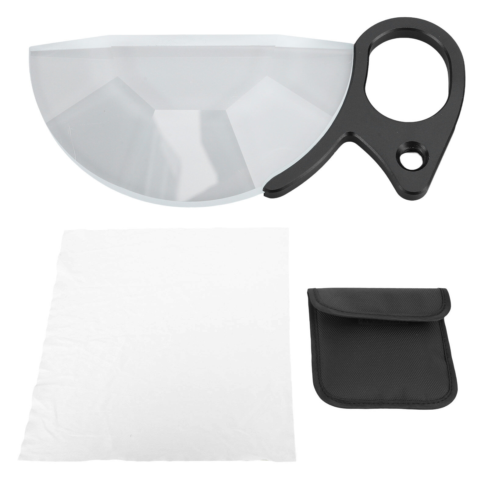 79 мм ручной тонкий калейдоскоп призма полукруглый стеклянный фильтр фильтр для спецэффектов оптическая стеклянная призма аксессуары для зеркальной камеры