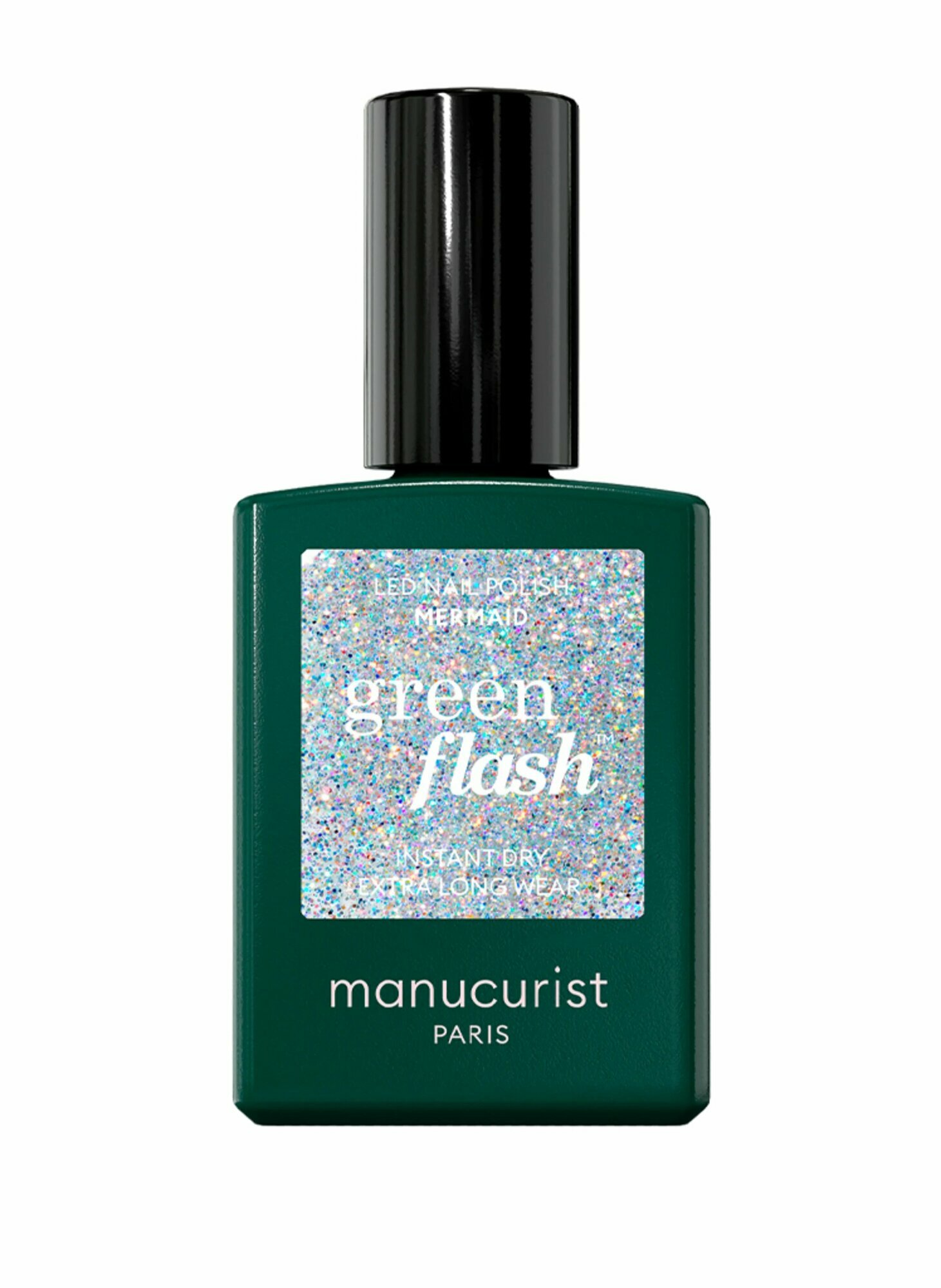 Manucurist Лак для ногтей GREEN FLASH - LED NAIL LACQUER mermaid
