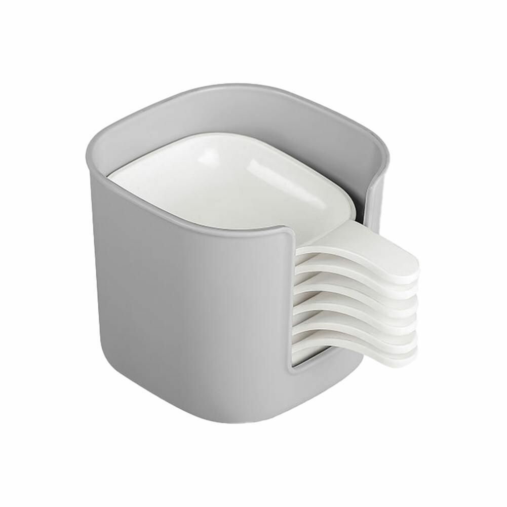 Набор бытовых столовых приборов для тарелок, В комплект входят 6 форм для приправ и 1 ящик для хранения