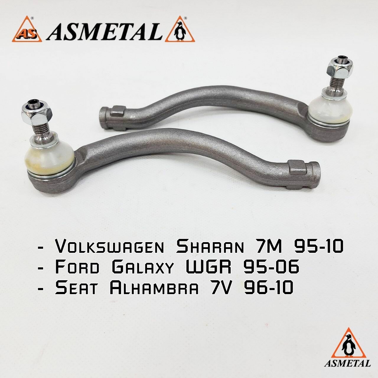 Рулевые наконечники ASMETAL для Volkswagen SHARAN 7M, Ford GALAXY WGR, Seat ALHAMBRA 7V.