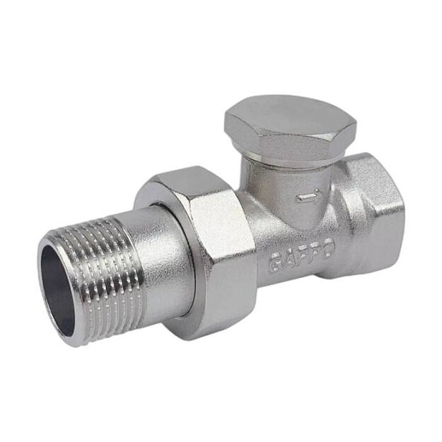 Клапан настроечный прямой 1/2" GAPPO G264.04