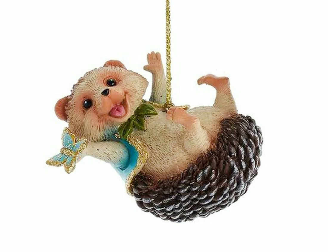 Ёлочная игрушка, полистоун, 8 см, Kurts Adler