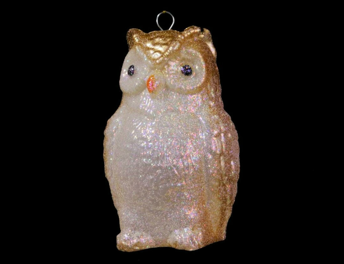 Ёлочное украшение, золотая, пластик, 10 см, Морозко