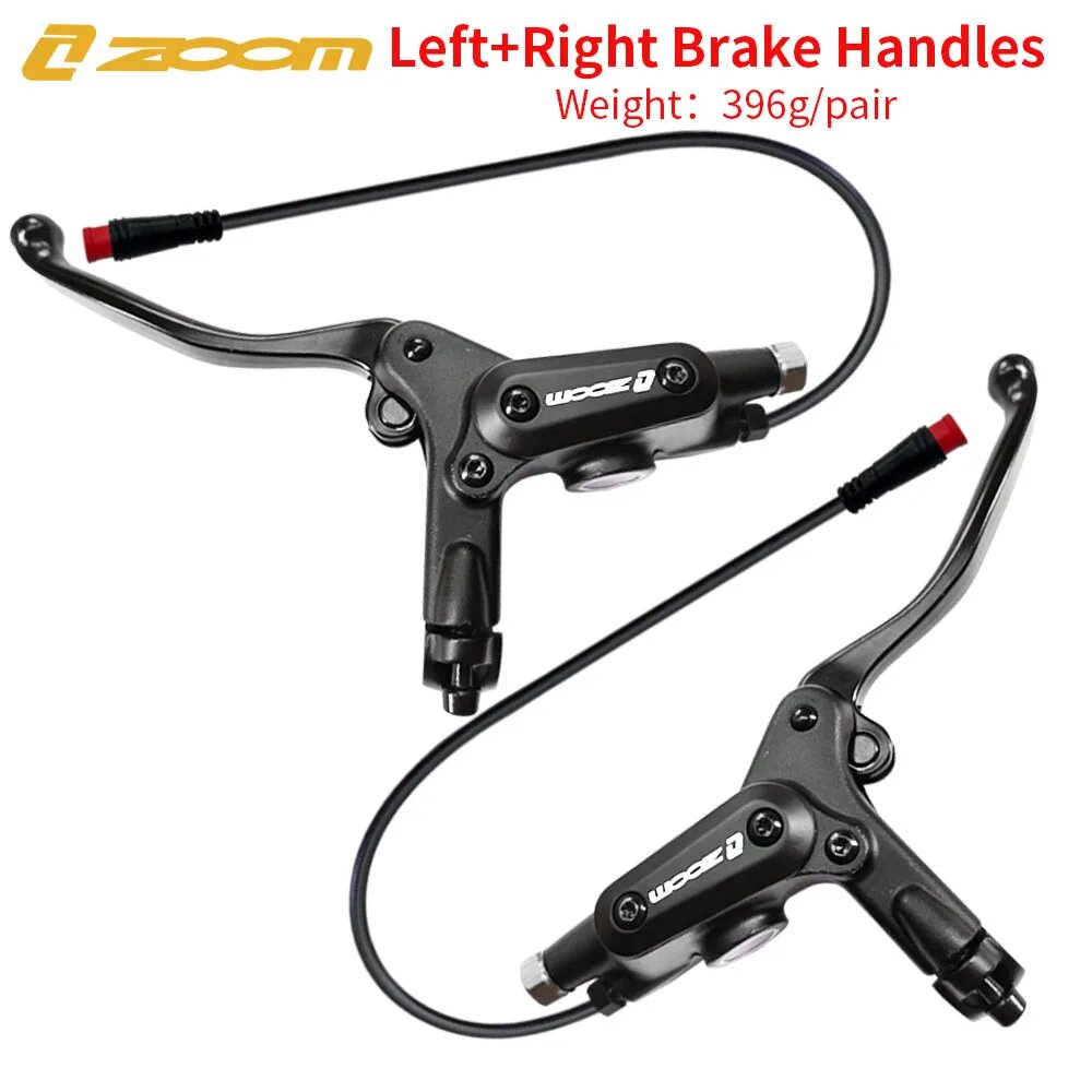 ZOOM 4-поршневой гидравлический дисковый тормоз для электровелосипеда Front Rear lever
