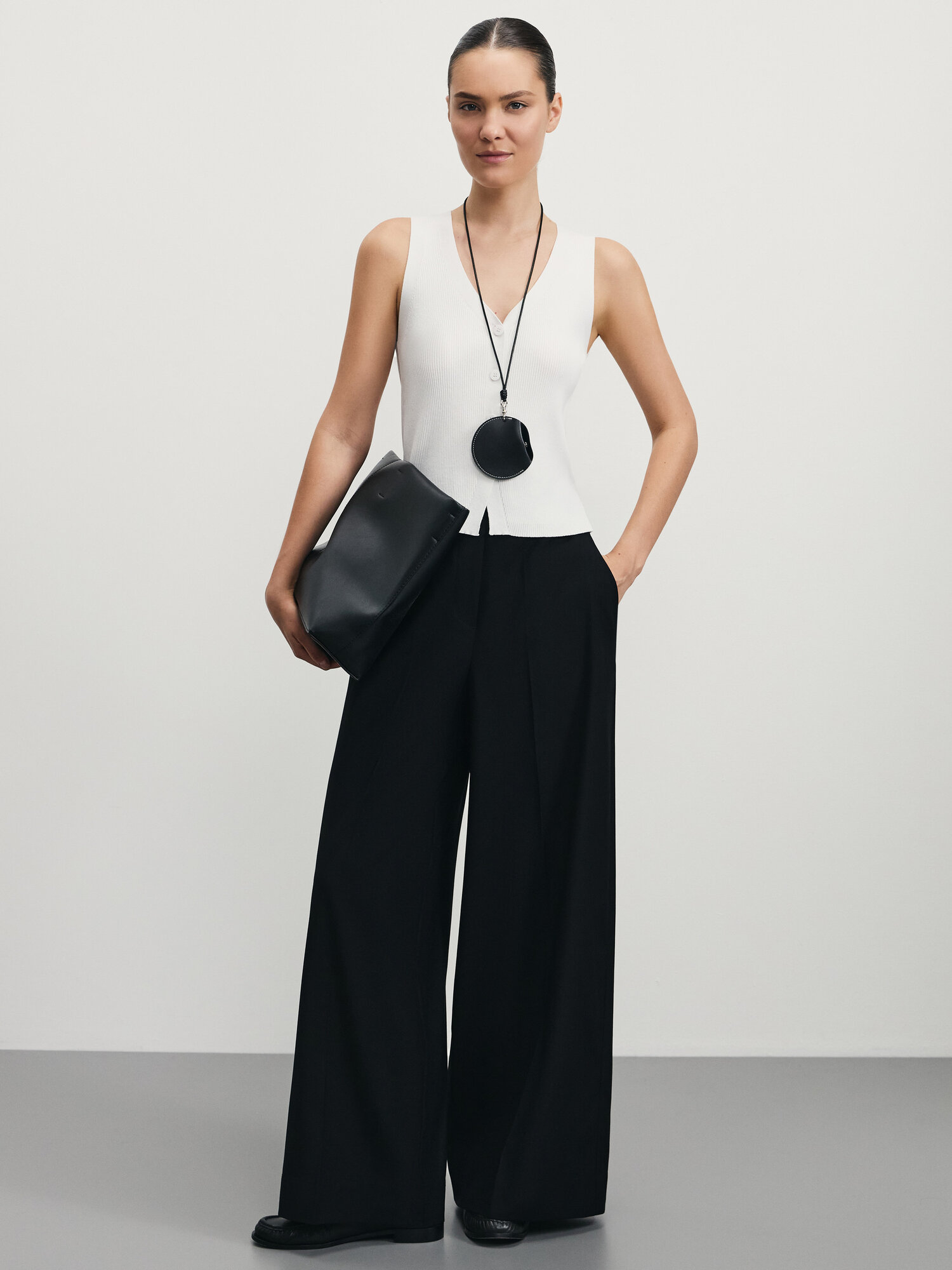 Брюки палаццо