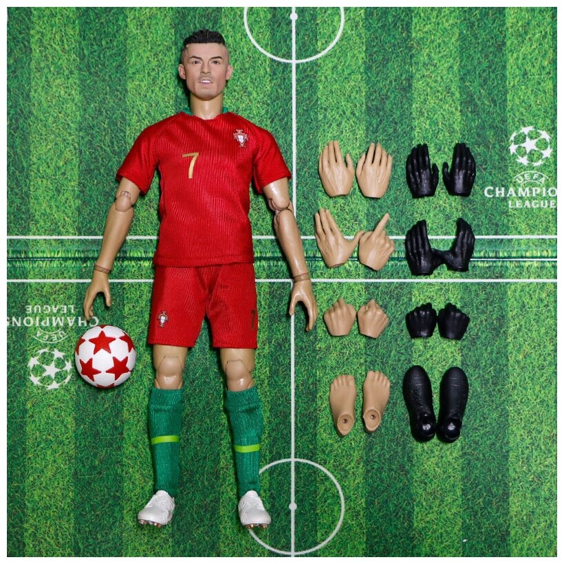 Подвижная фигурка NECA Криштиану Роналду Cristiano Ronaldo/фигурки футболистов подарок на 23 февраля мужчине, парню ZQCR22010703 My Hero