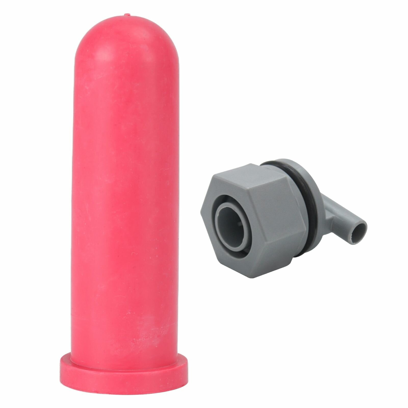 Соска-пустышка для скота Ведро для кормления молока для телят Принадлежности для кормления сельскохозяйственных животных, 1 комплект с клапаном и соской, MP76 + MP76A