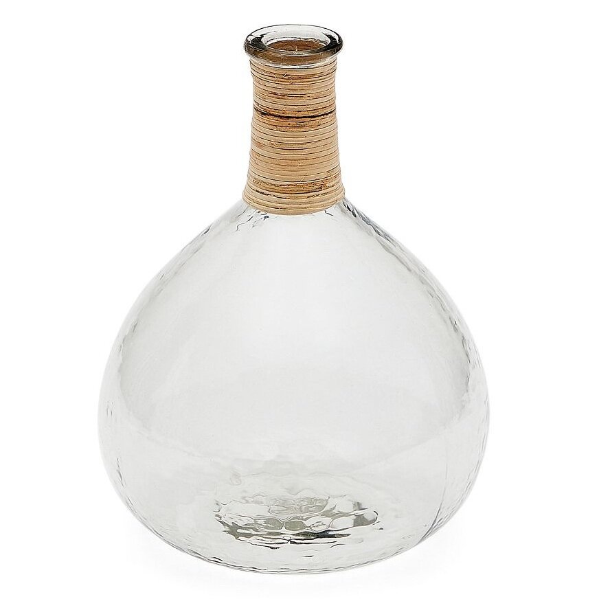 Ваза Kave Home Serlina florero de cristal KH-191340