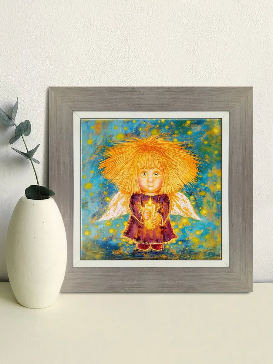 Картина с ангелом.