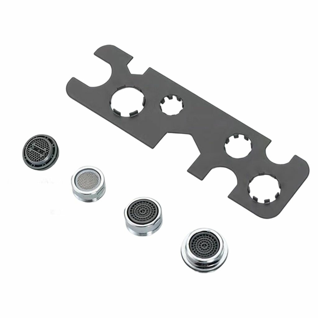 Катушечный ключ для барботера смесителя раковины 9 в 1 с 4 барботерами