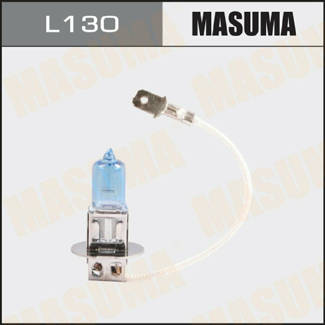 Автомобильная лампа Masuma L130, галогенная, 12 В, H3, 55 Вт, 1 шт, 4200 K