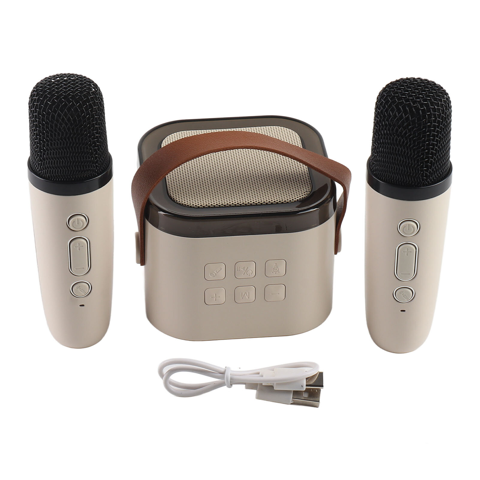 Караоке-машина, мини-портативный беспроводной Bluetooth-микрофон с динамиком для домашнего и уличного караоке