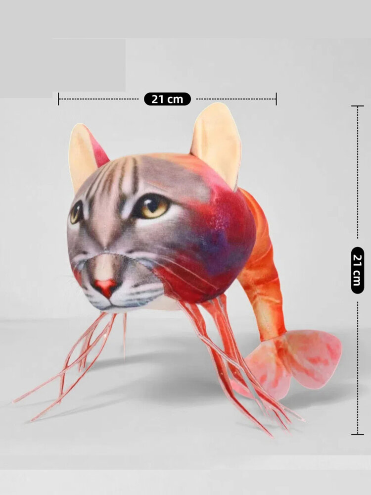 AI Мягкая игрушка акула "Американский Шань Хай Цзин" | Плюшевая акула Tung Tung Sahur в наличии