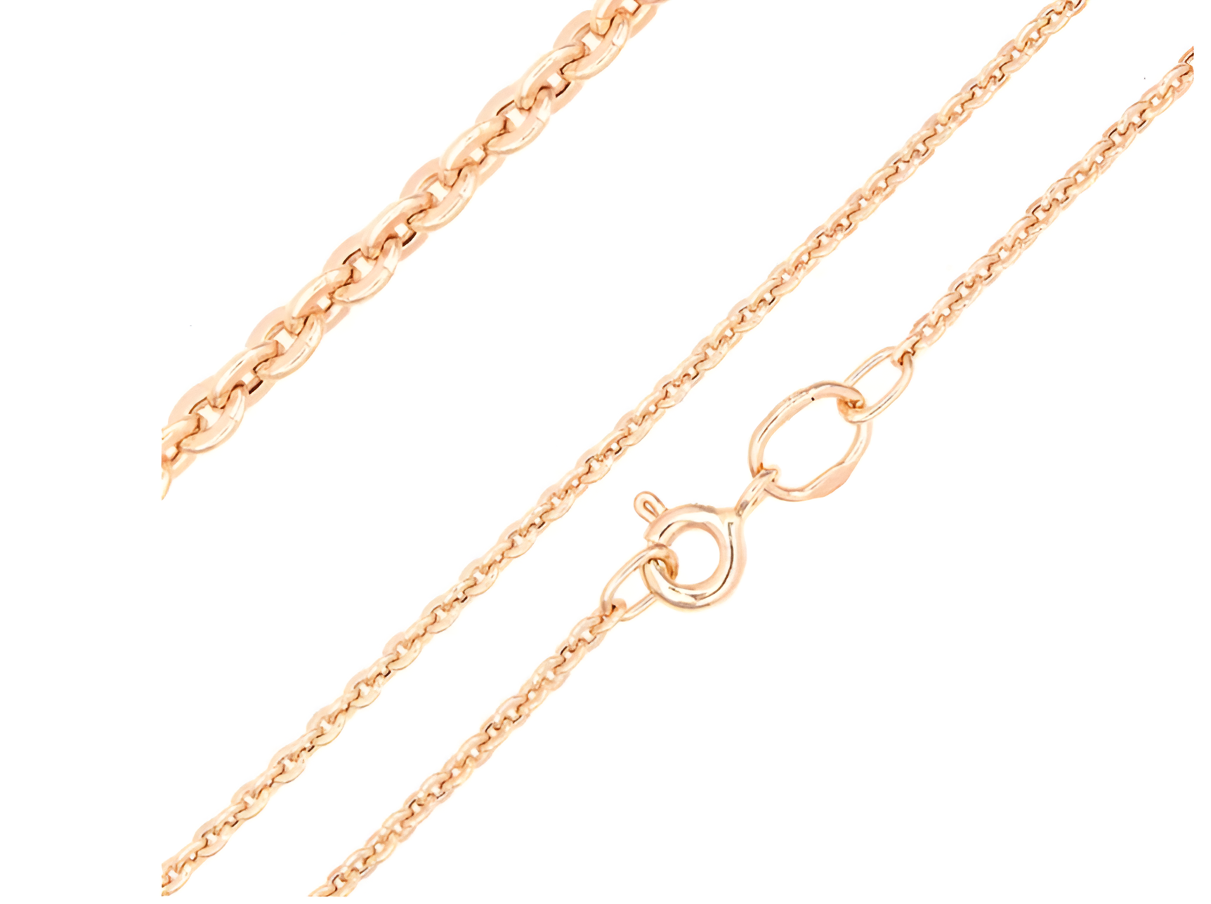 Цепь красное золото, 585 проба