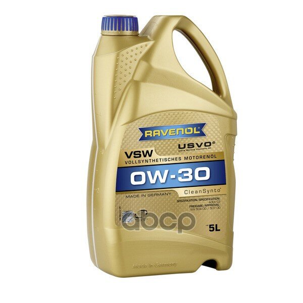Ravenol SAE 0W-30 5L VSW NEW моторное масло