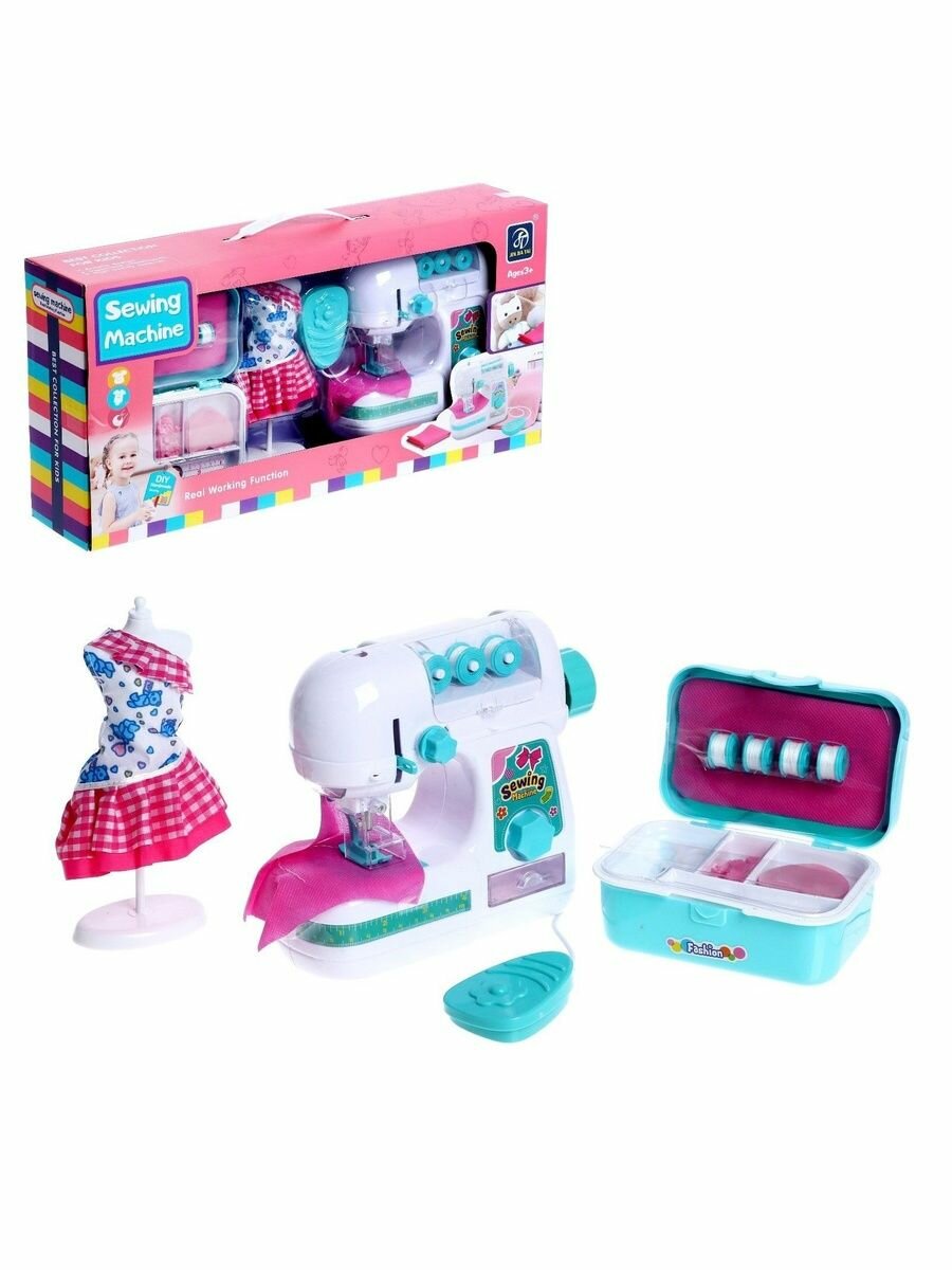 Швейная машинка Рукодельница с набором для дизайна одежды