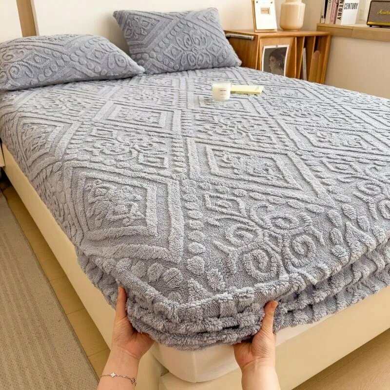 IKEA Наматрасник-чехол 200x220х28см светло-серый