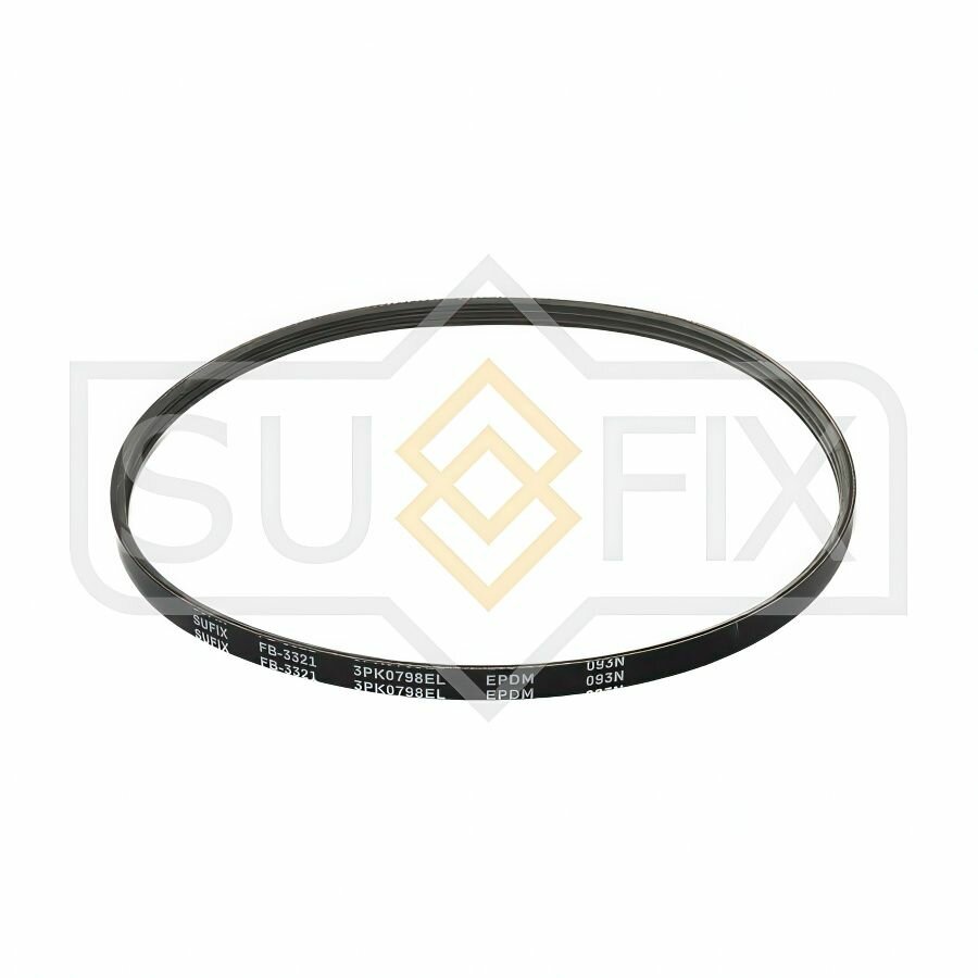 Ремень поликлиновой эластичный, для Мазда 3, 6, 5 арт FB3321