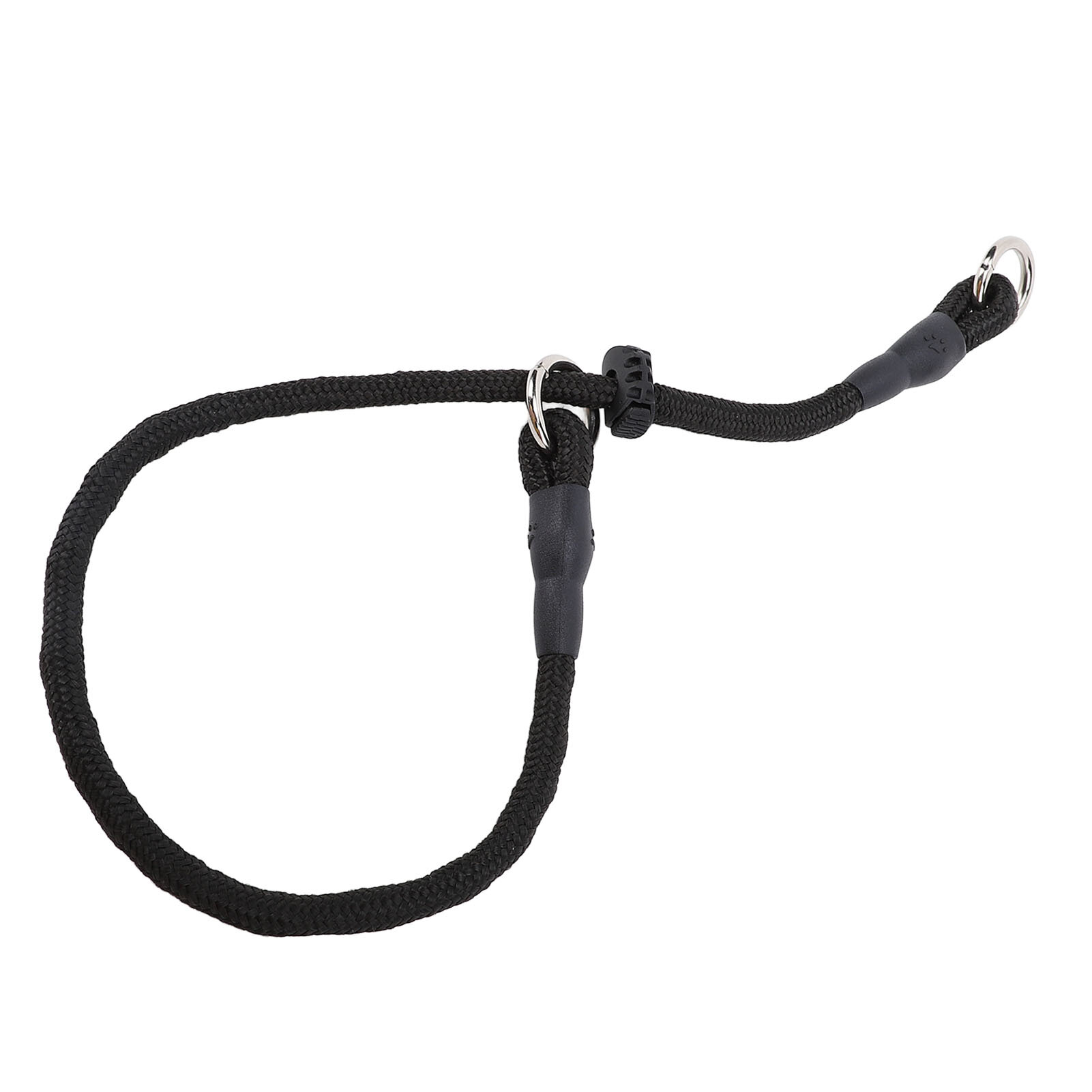 Поводок для дрессировки собак, нейлоновый поводок-удавка для дрессировки собак, веревка для прогулок на свежем воздухе, управление S 45 см/18 дюймов