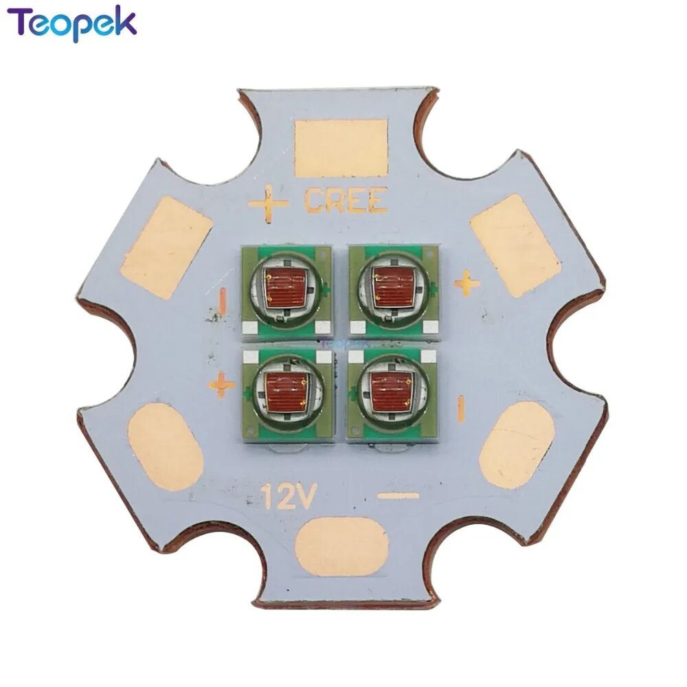 Teopek XP-E2 Фар Ред 730нм лампа Far Red 730nm, 12V