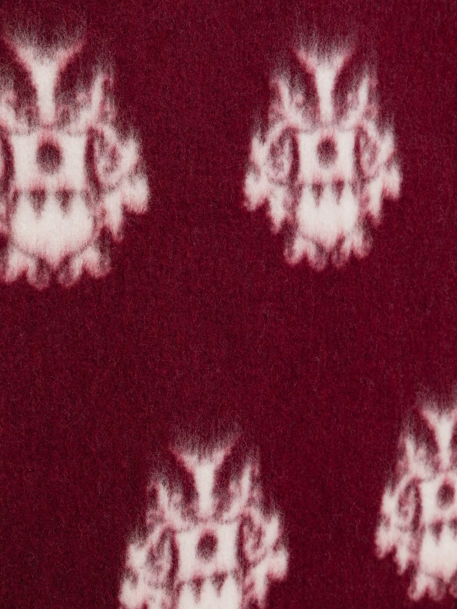 Шарф Bally Intarsia scarf для девочек, red — фото 1