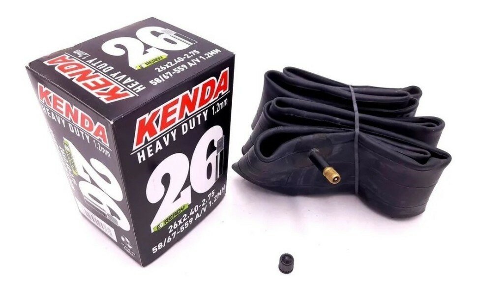 Камера Kenda 26"x2.40-2.75, DH стенка 1.2 мм, a/v