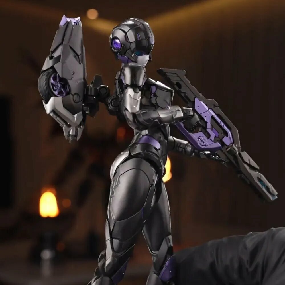 KNOW EASY-Movie Transformers/Арси/Arcee(Blackened version), Собранная модель/M66337