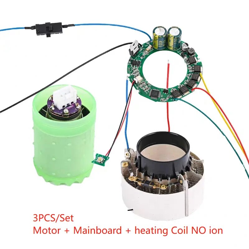 Двигатель для фена Dyson 220В 220V 3PCS-Set NO ion