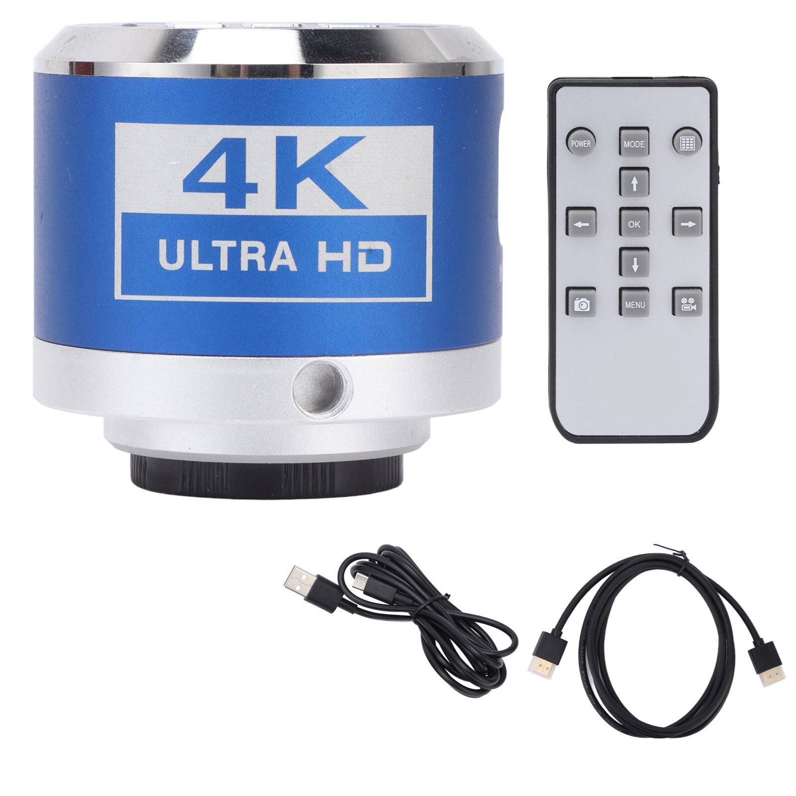 Камера для микроскопа Мультимедийный интерфейс высокой четкости 4K для видео Вход 100 240 В Вилка европейского стандарта