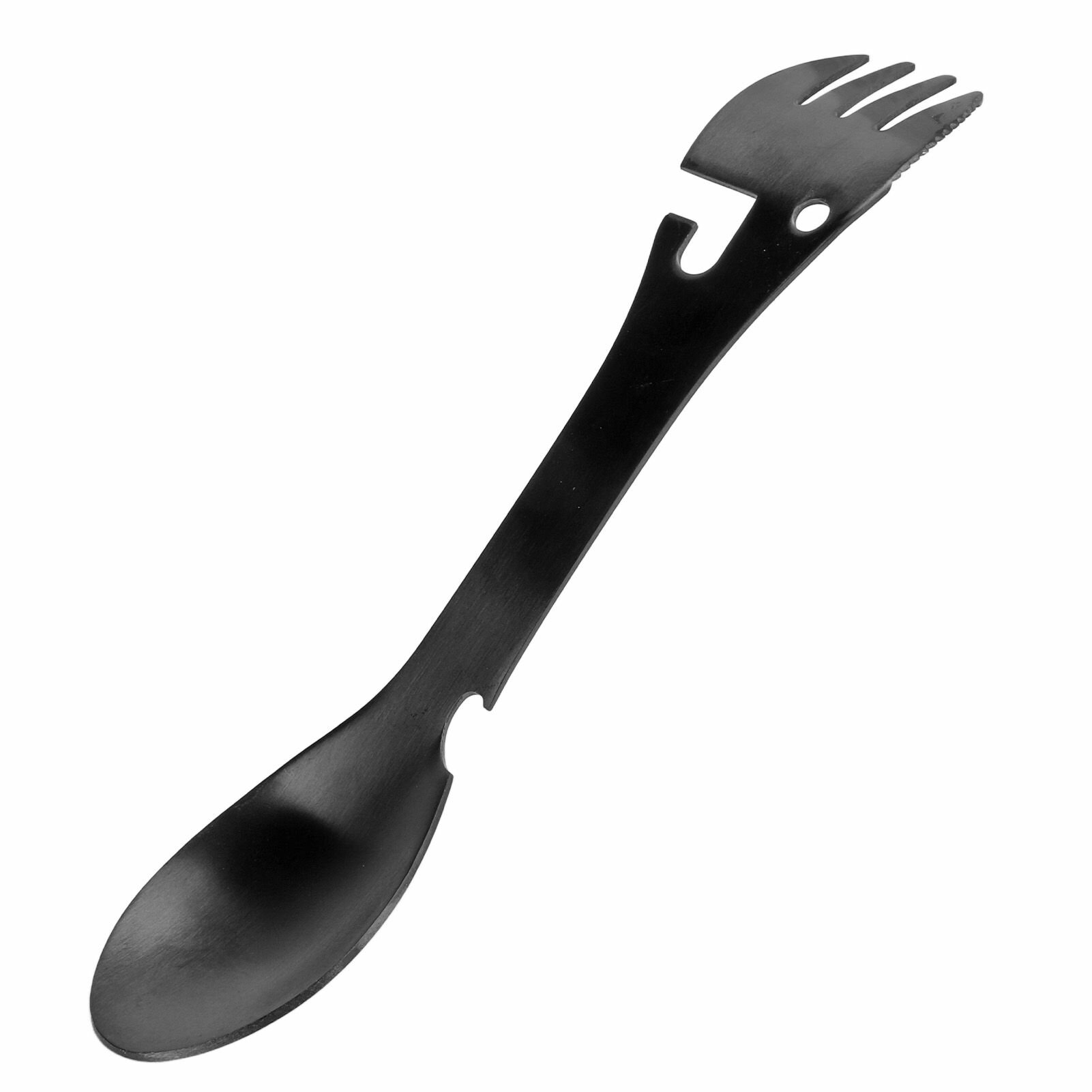 Нержавеющая сталь Spork Посуда для кемпинга Многофункциональная портативная вилка для кемпинга Ложка для улицы