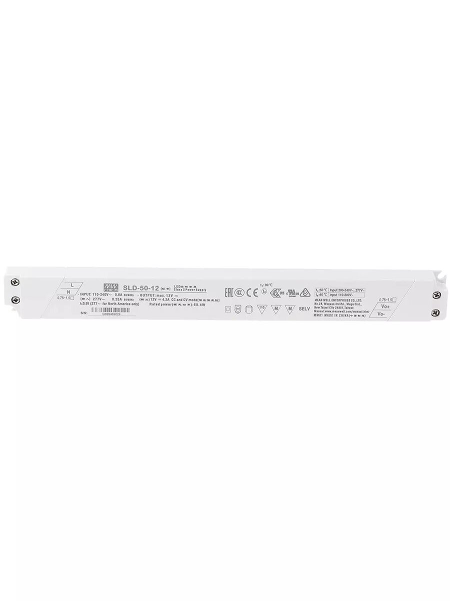 LED драйвер 50 Вт (12В/4.2А) SLD-50-12