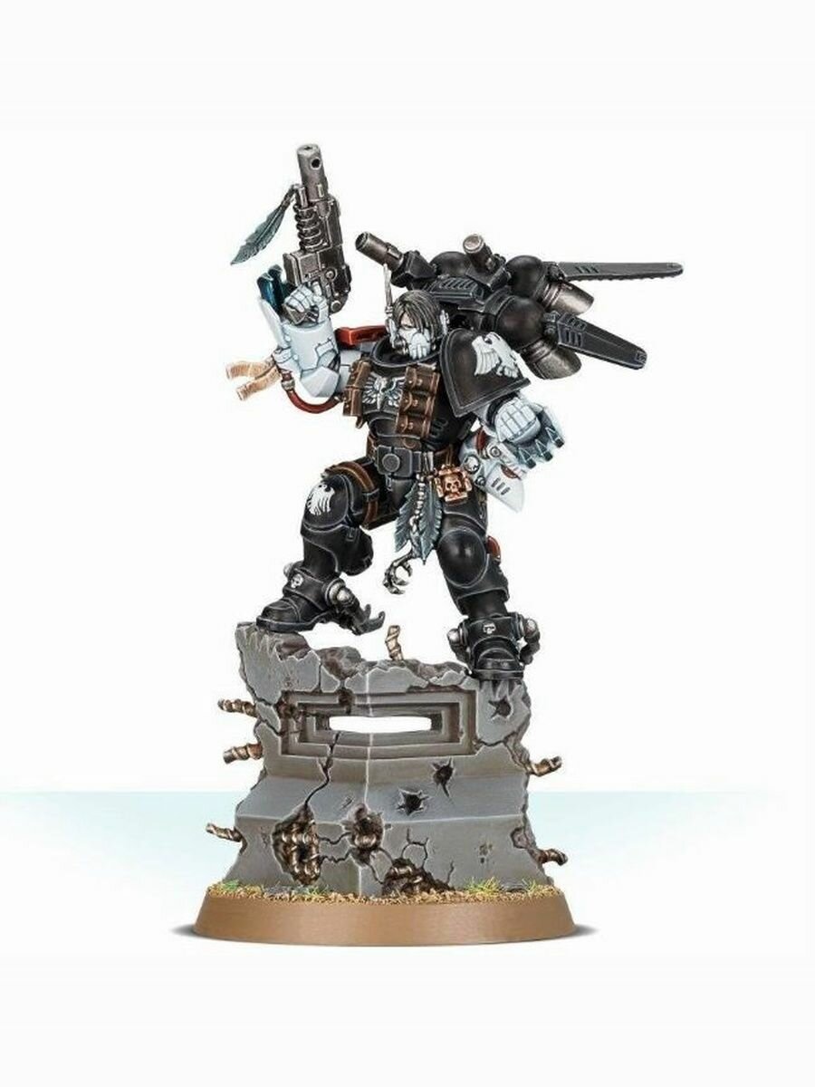 Смола миниатюра Кайваан Шрайк (Kayvaan Shrike) Гвардия Ворона Warhammer 40000 / Вархаммер 40к Космодесант