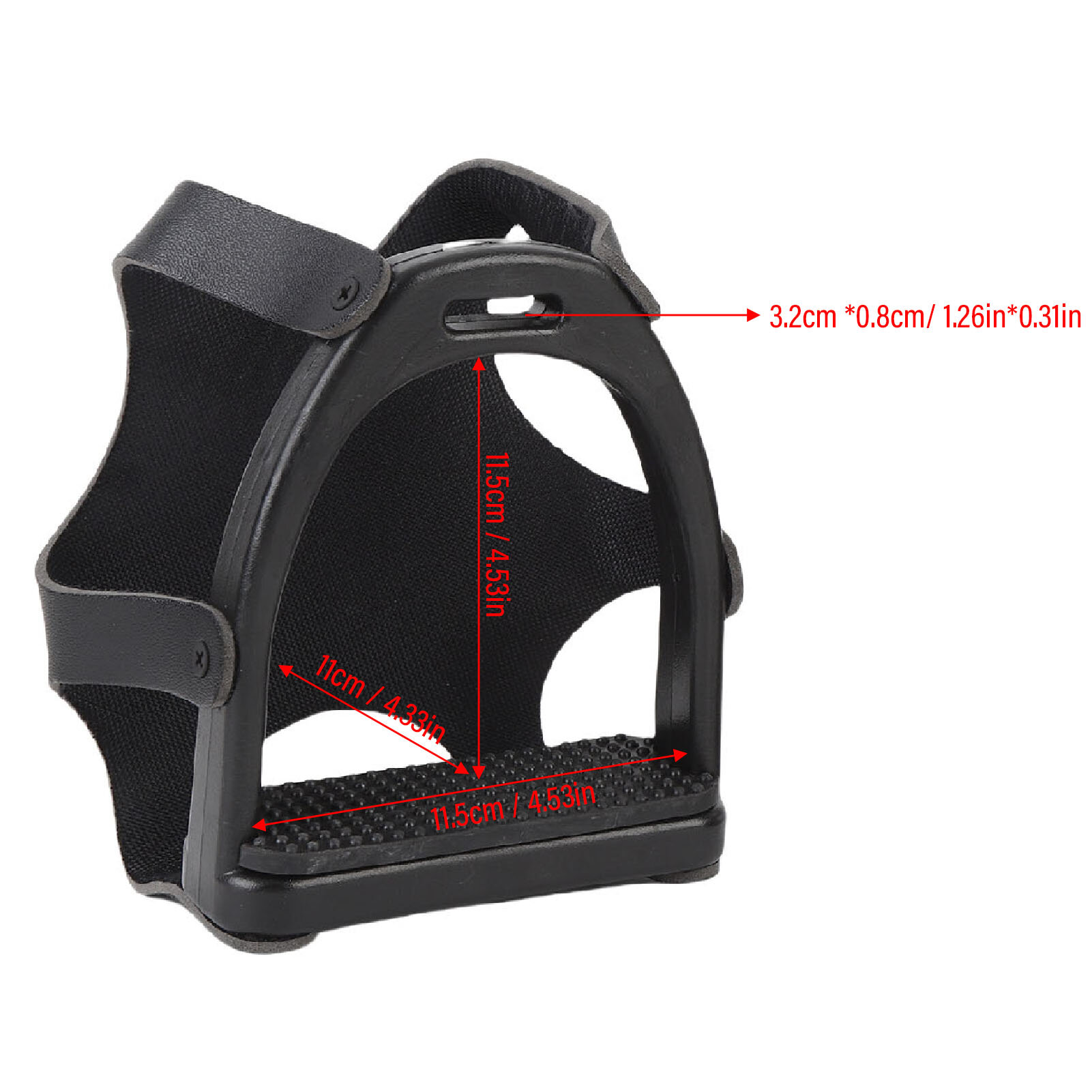 2 шт. стремя для верховой езды, нескользящая усиленная структура, конное снаряжение, безопасное стремя с сетчатым чехлом